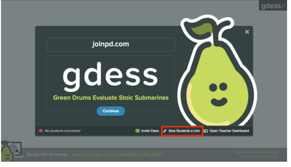How to Present a Pear Deck