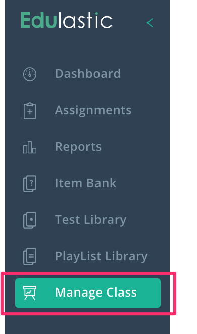 Quick Start Create a Class and Add Students