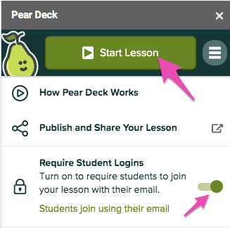 Get Started with Pear Deck Slides