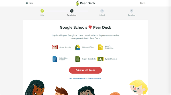 Create a Pear Deck Account