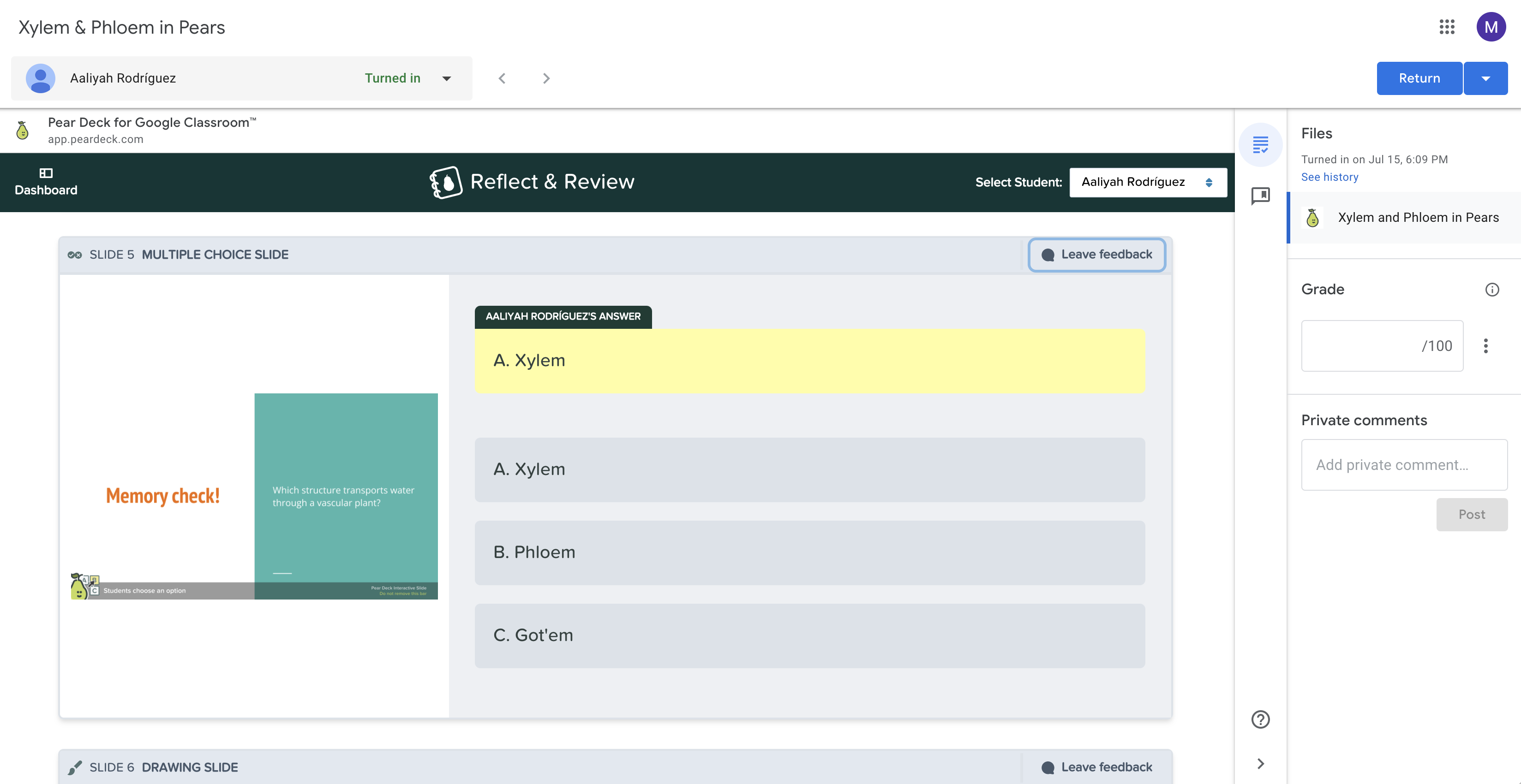 How to use the Pear Deck for Google Classroom Add-on