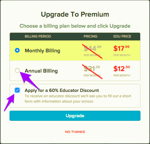 How do I buy one Premium Subscription