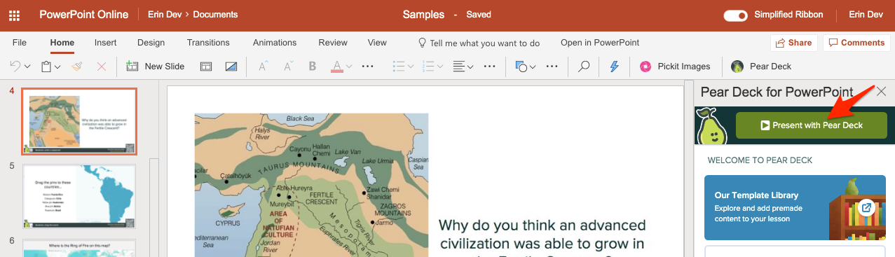 How to Teach a Remote Lesson with Pear Deck