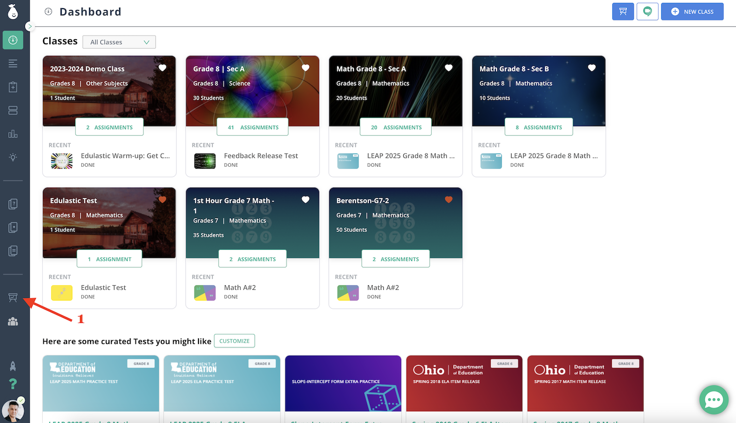 How do I enable read-aloud/text to speech for a student?