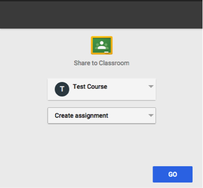 How to share Pear Assessment assessments with my Google Classroom