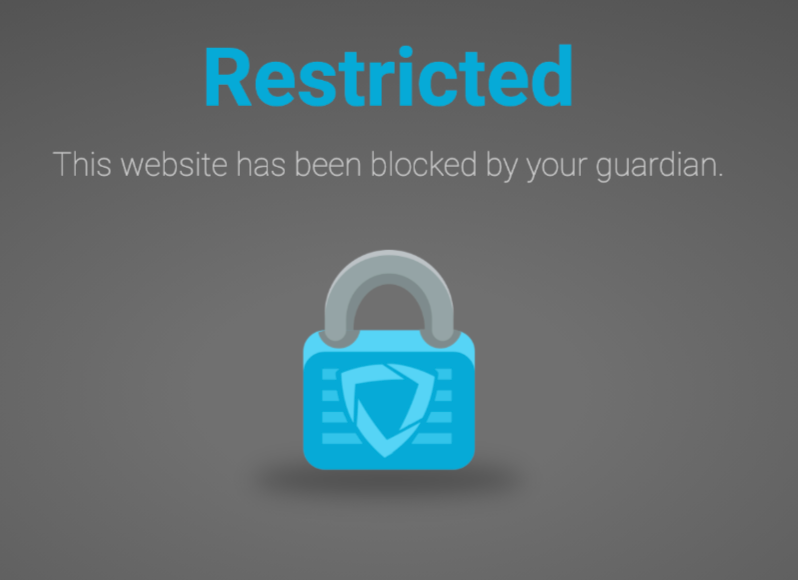 Types of GoGuardian Block Pages