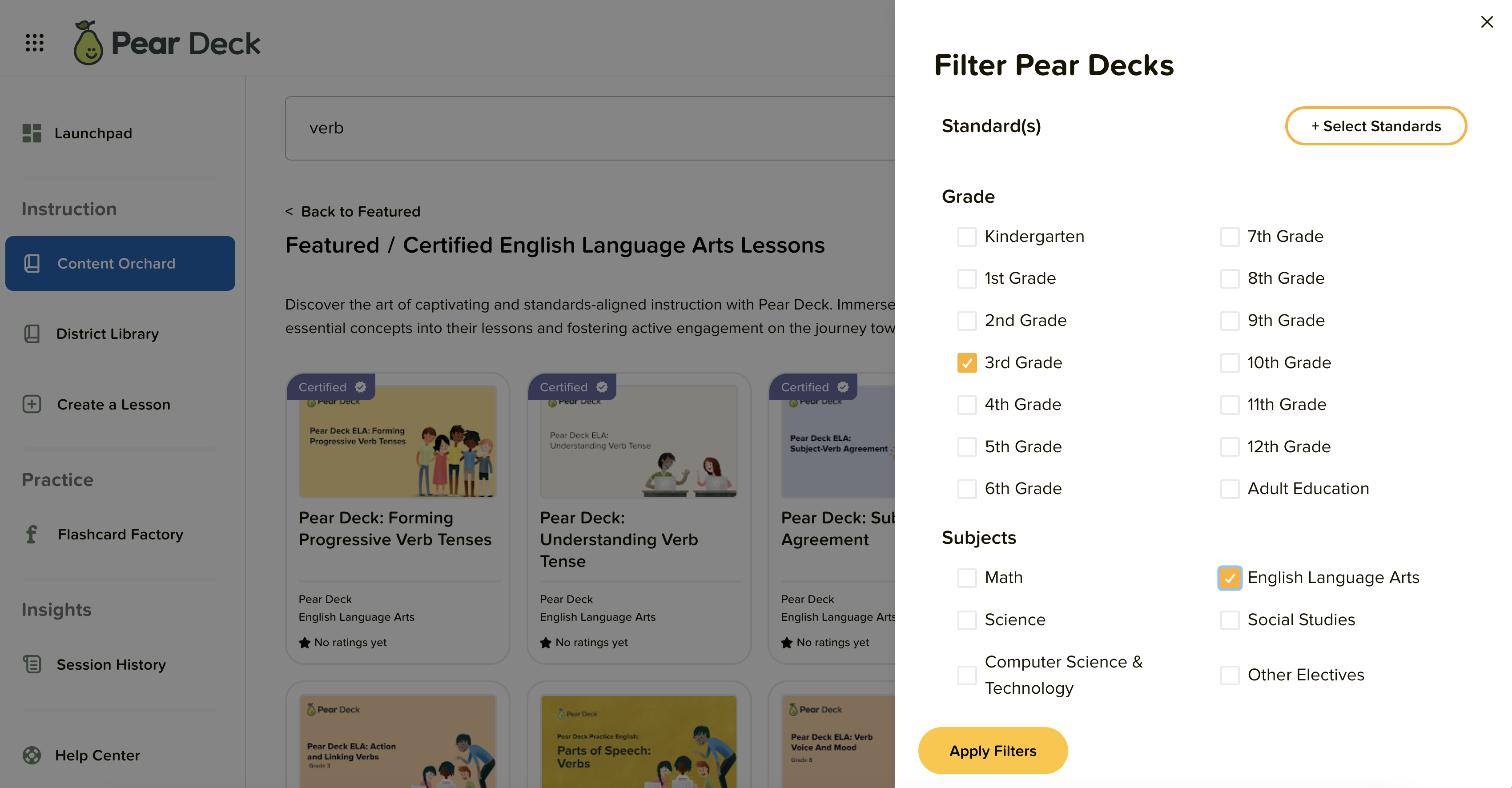 Pear Deck Certified Content