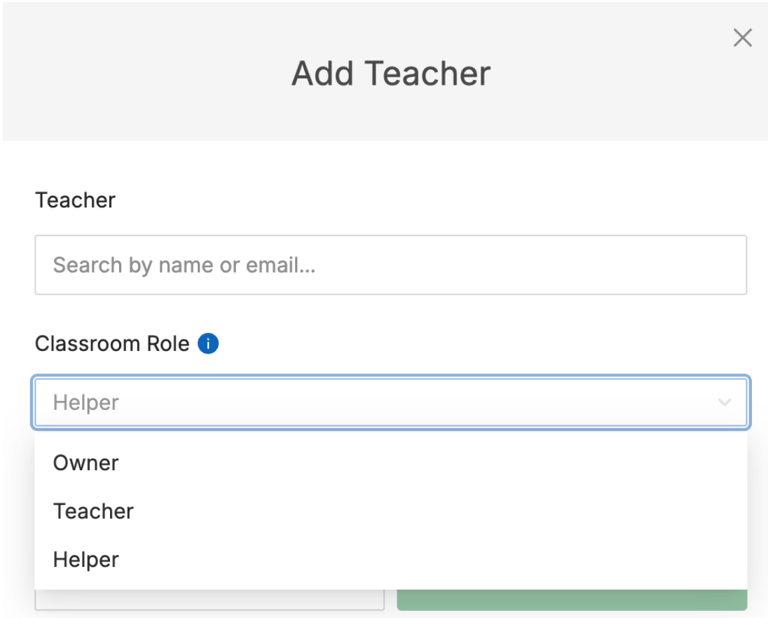 Add Additional Teachers and Helpers to a Class: GoGuardian Teacher