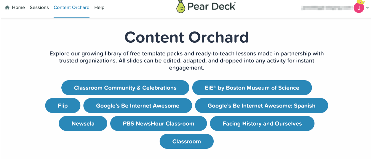 Pear Deck Instant Share