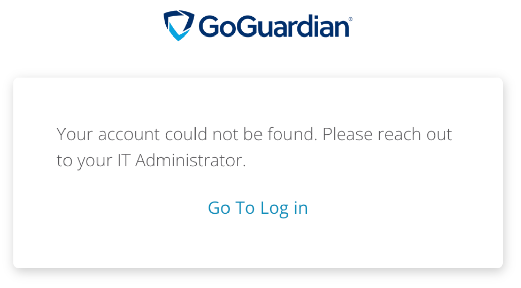 Trouble Signing in? GoGuardian Login Issues & Errors